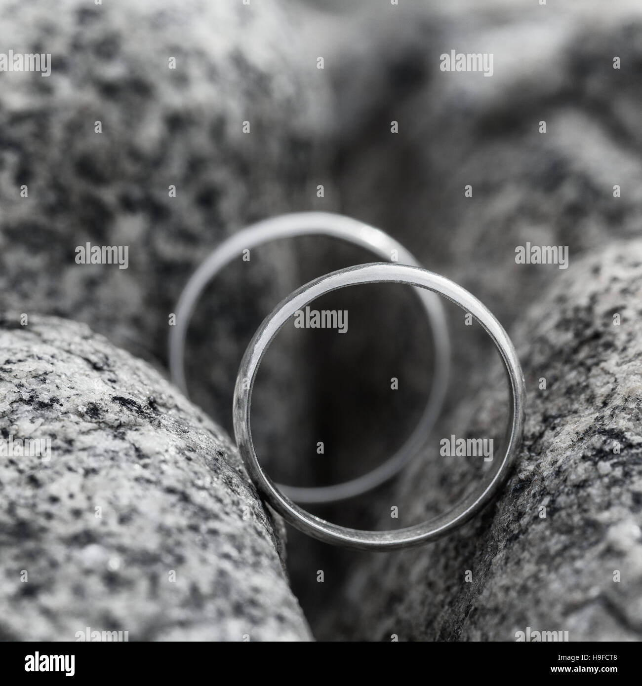 Wedding rings on coral hi-res stock photography and images - Alamy