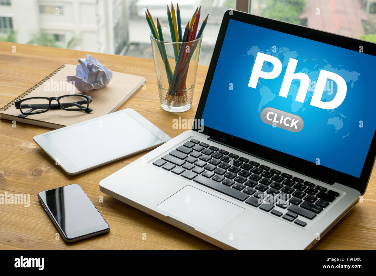 PhD Doctor of Philosophy Degree Education Graduation Stock Photo - Alamy