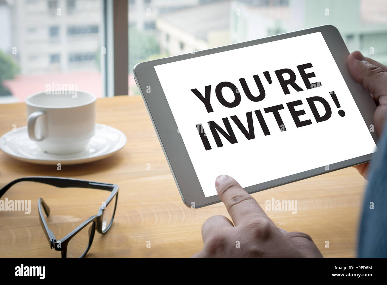 Youre invited text hi-res stock photography and images - Alamy