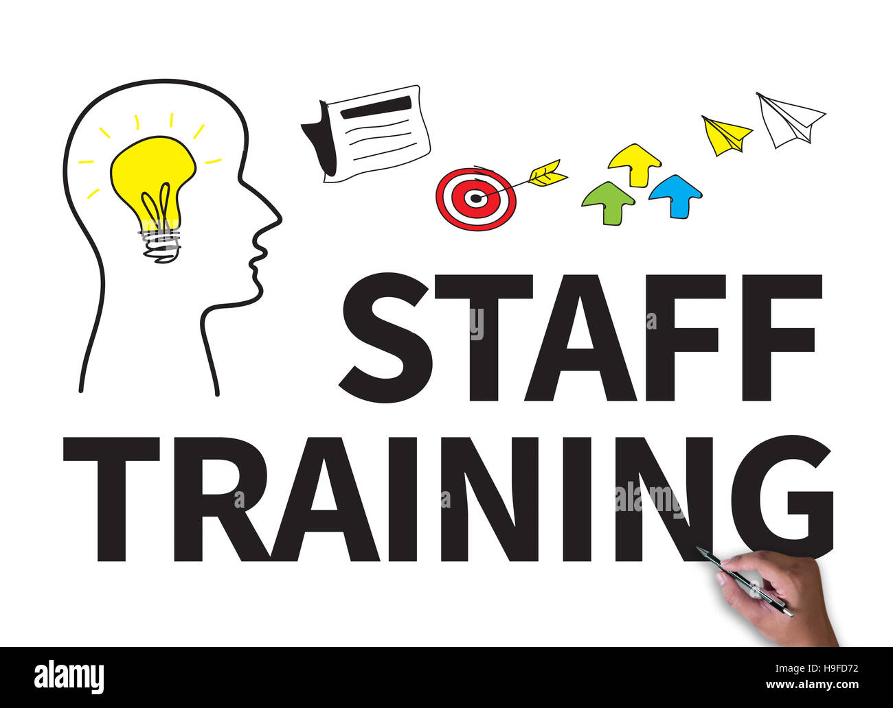 Staff files Cut Out Stock Images & Pictures - Alamy