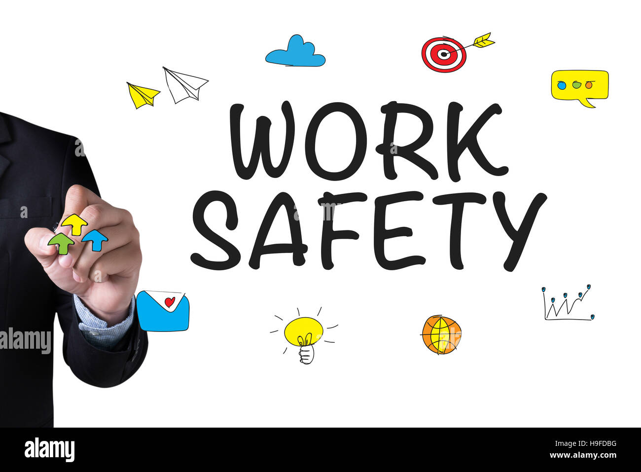 WORK SAFETY Stock Photo - Alamy
