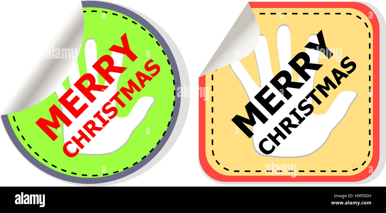 Merry Christmas - unique xmas design element. Great design element for ...