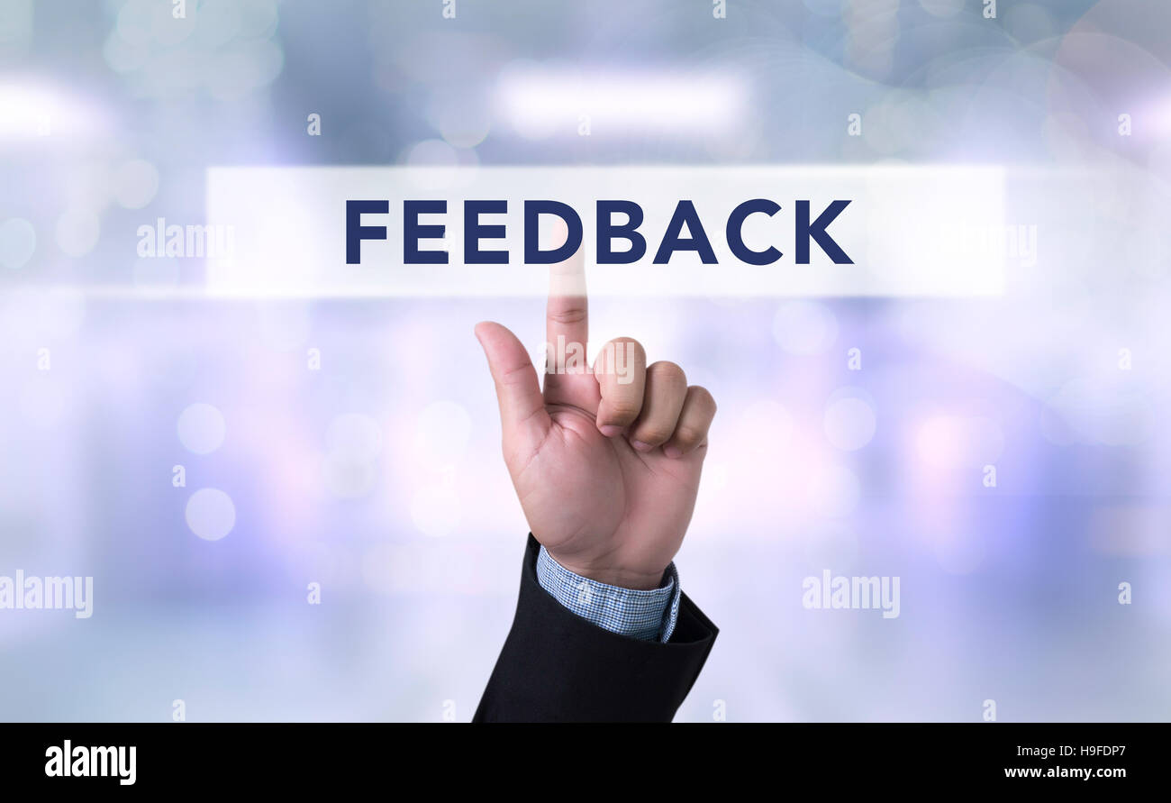 Customer feedback tech hi-res stock photography and images - Alamy