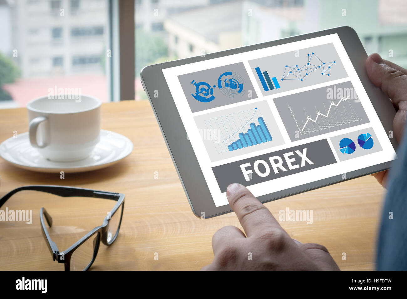 FOREX Banking Stock Market Finance Online Stock Photo - Alamy