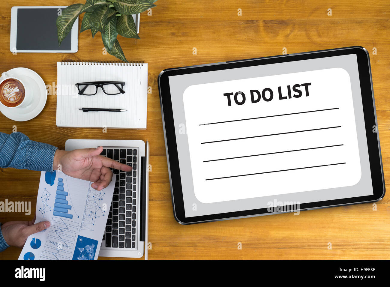 TO DO LIST Organization Management Stock Photo - Alamy