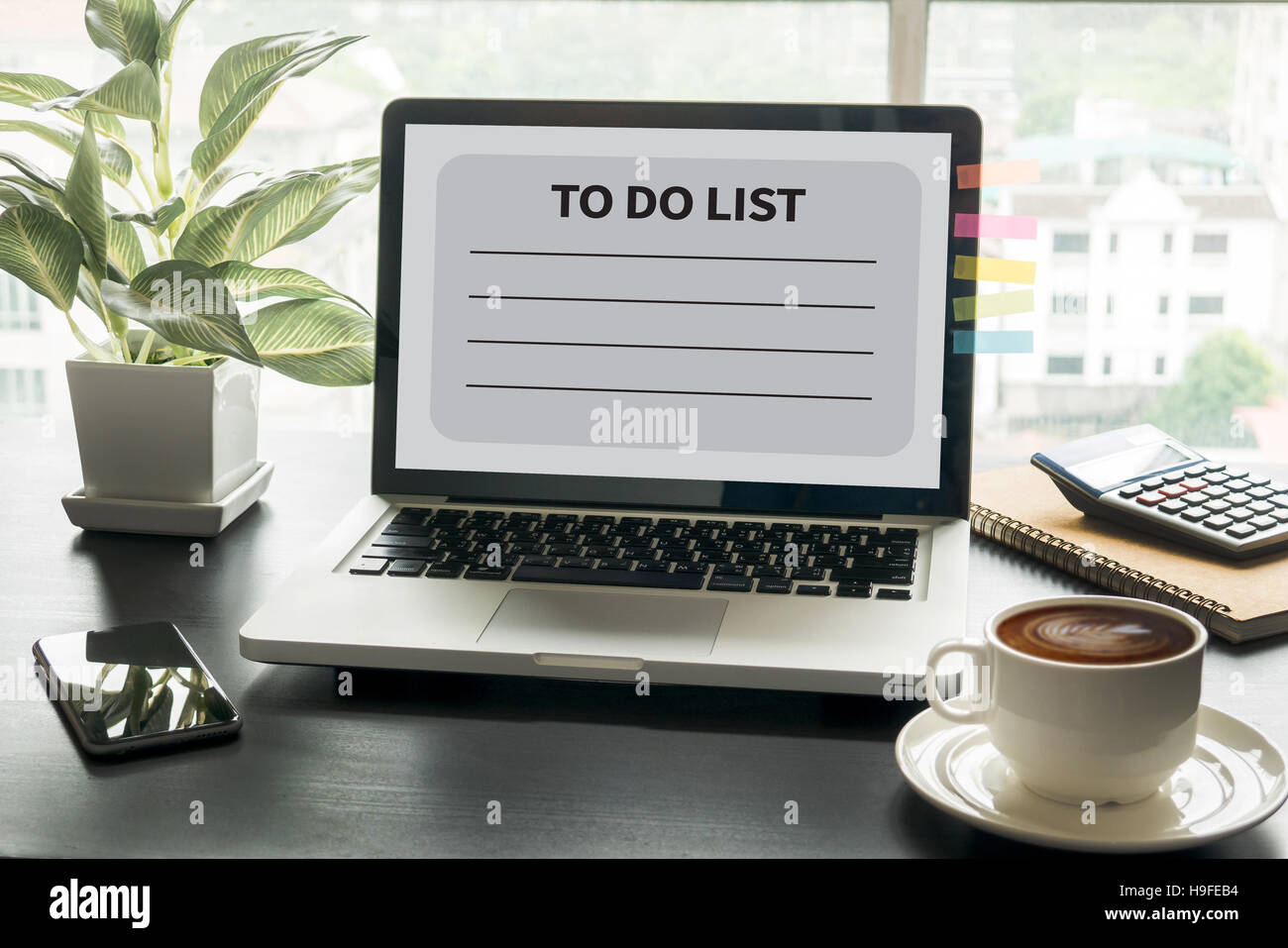 TO DO LIST Organization Management Stock Photo - Alamy