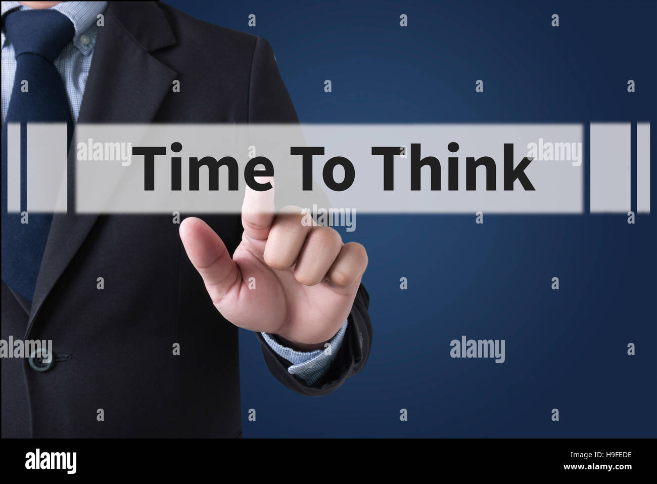 Time To Think Stock Photo - Alamy