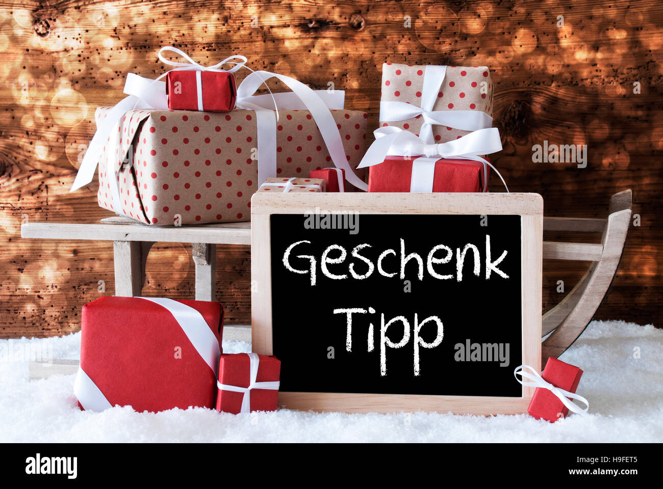 Geschenk tipp hi-res stock photography and images - Alamy