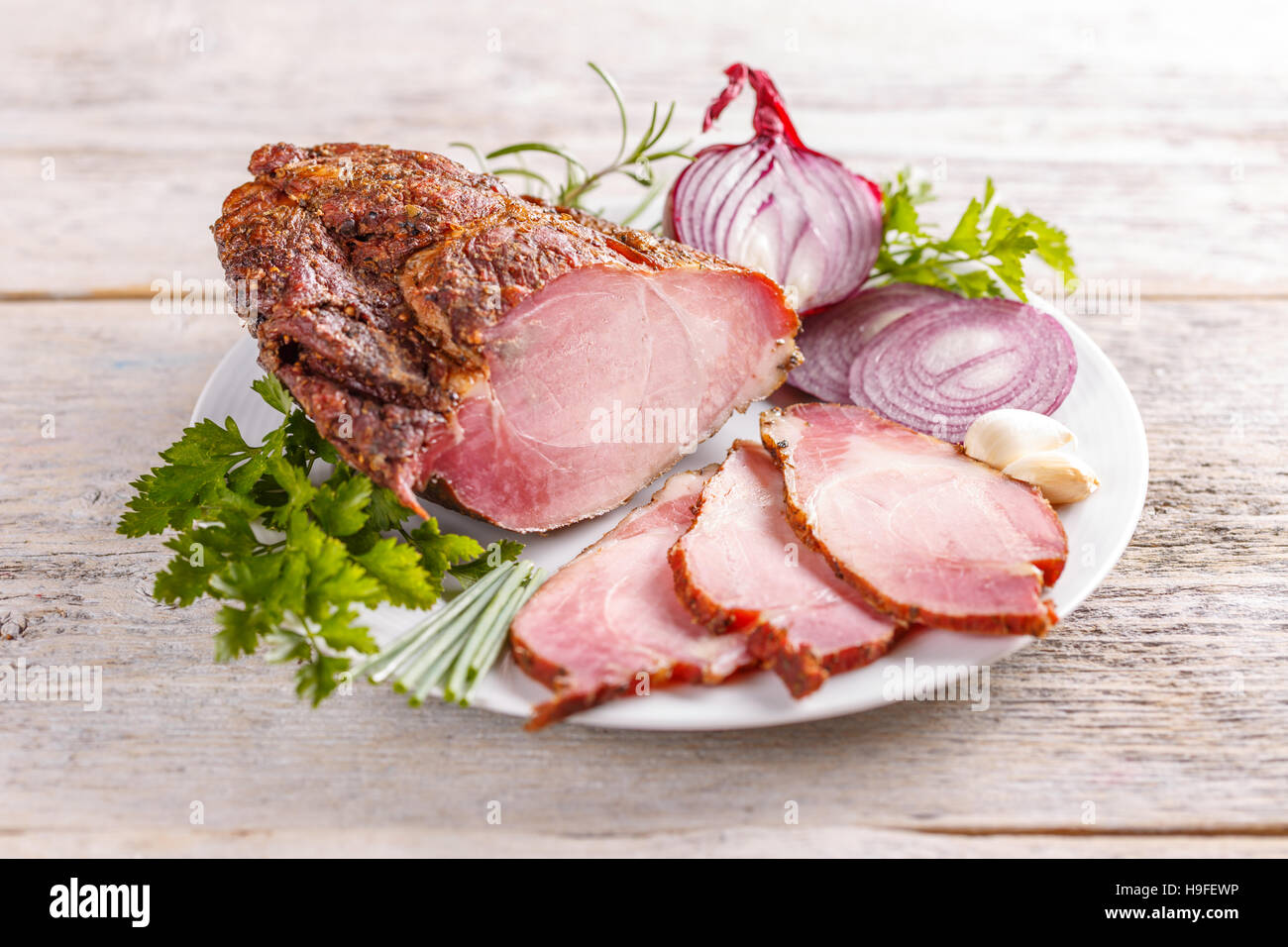 Pork loin meat Stock Photo - Alamy