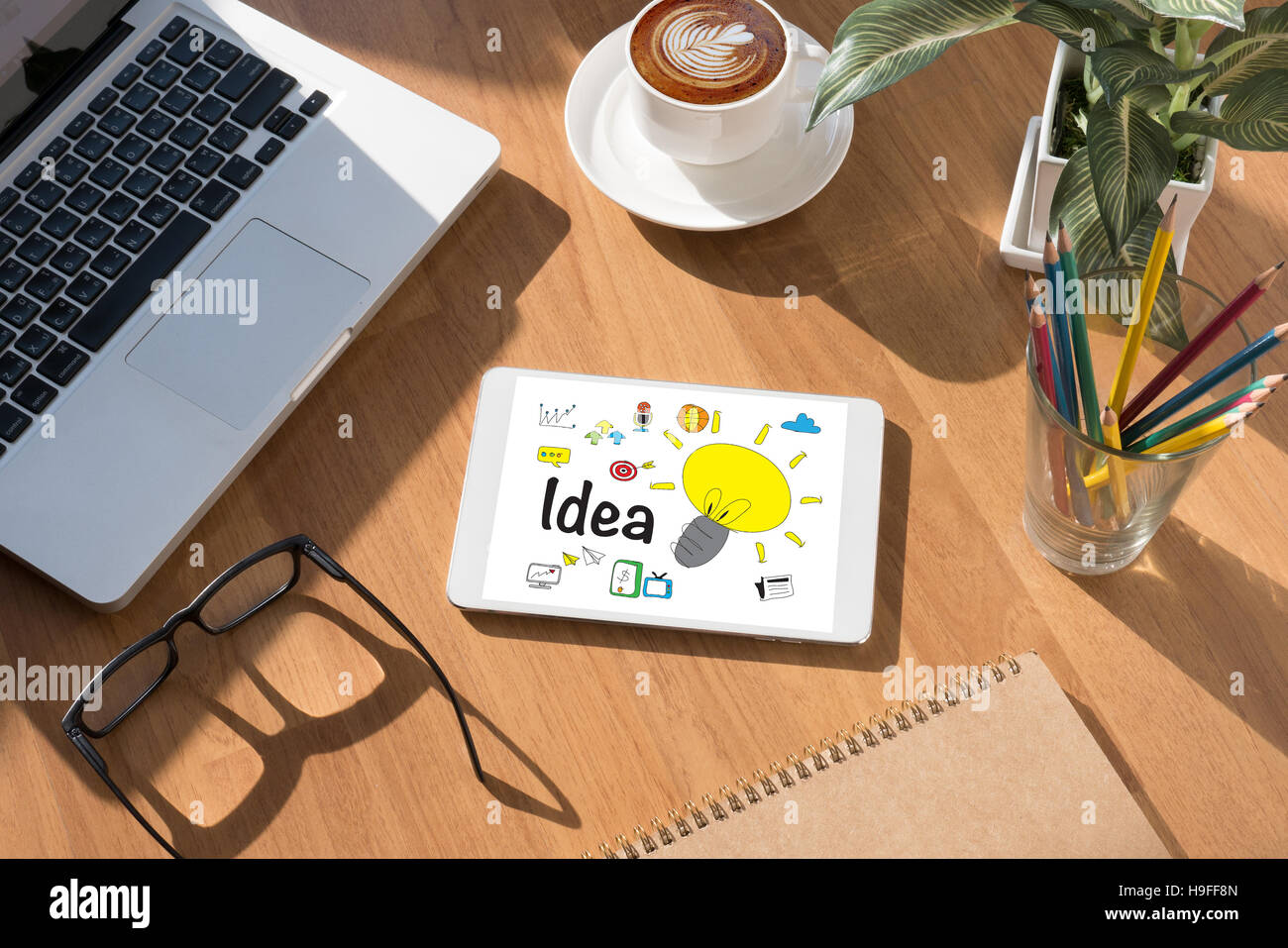 Ideas Idea Design Concept Stock Photo - Alamy