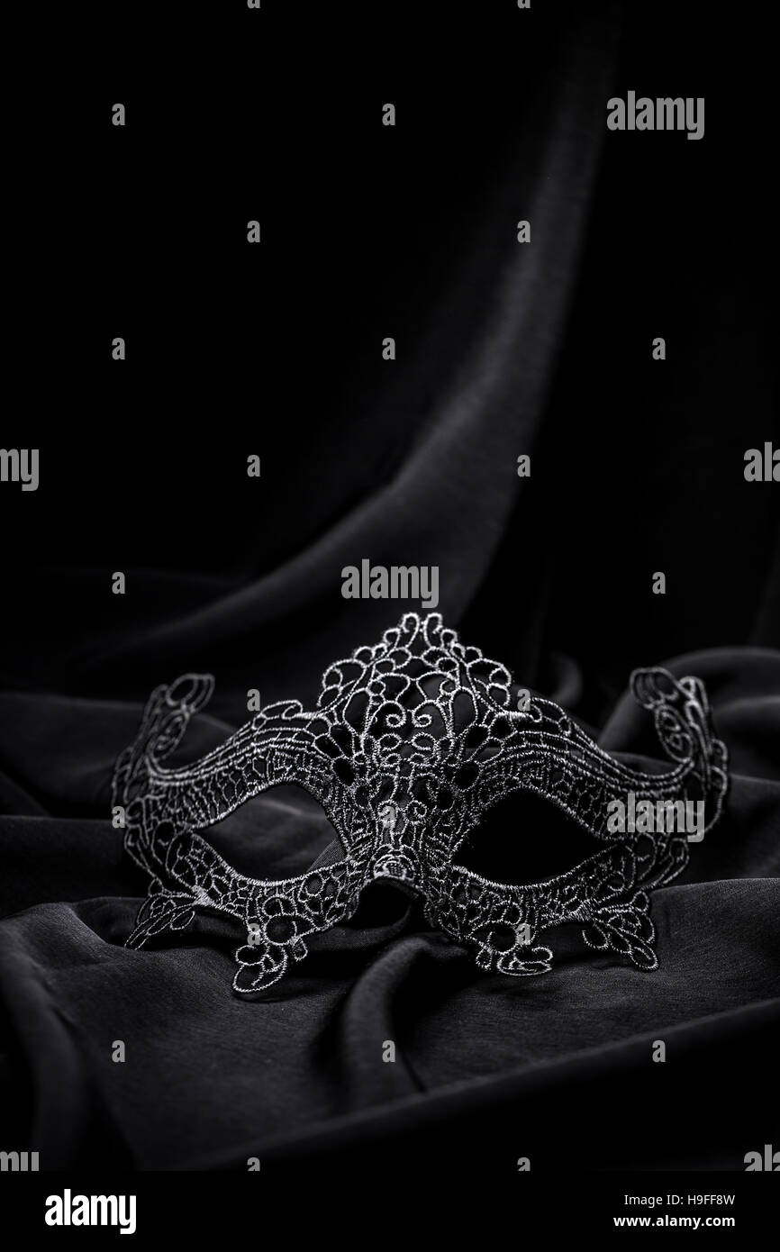 Crochet carnival mask Stock Photo - Alamy