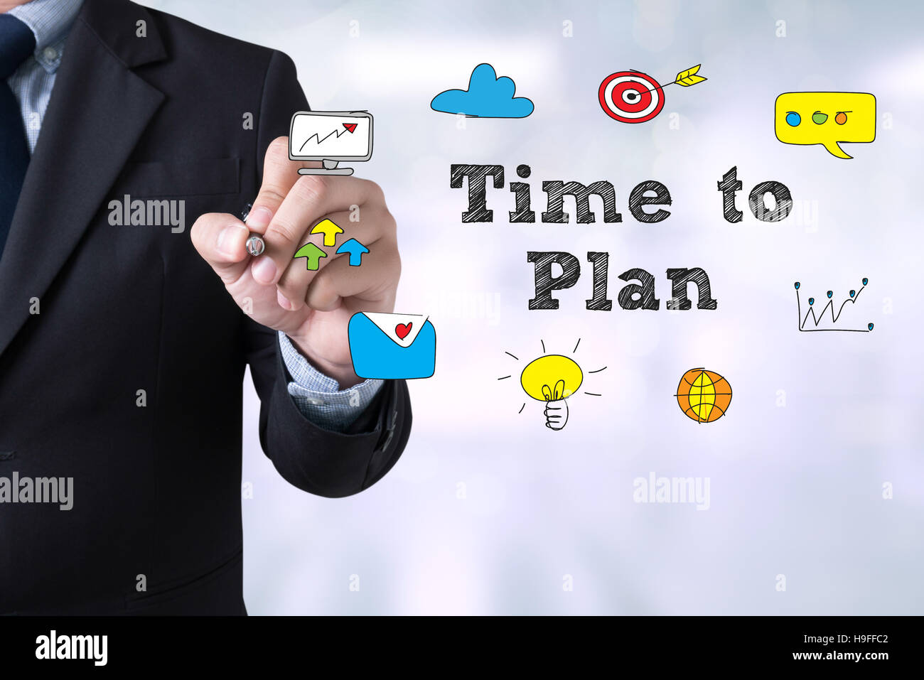 Time to Plan concept Stock Photo - Alamy