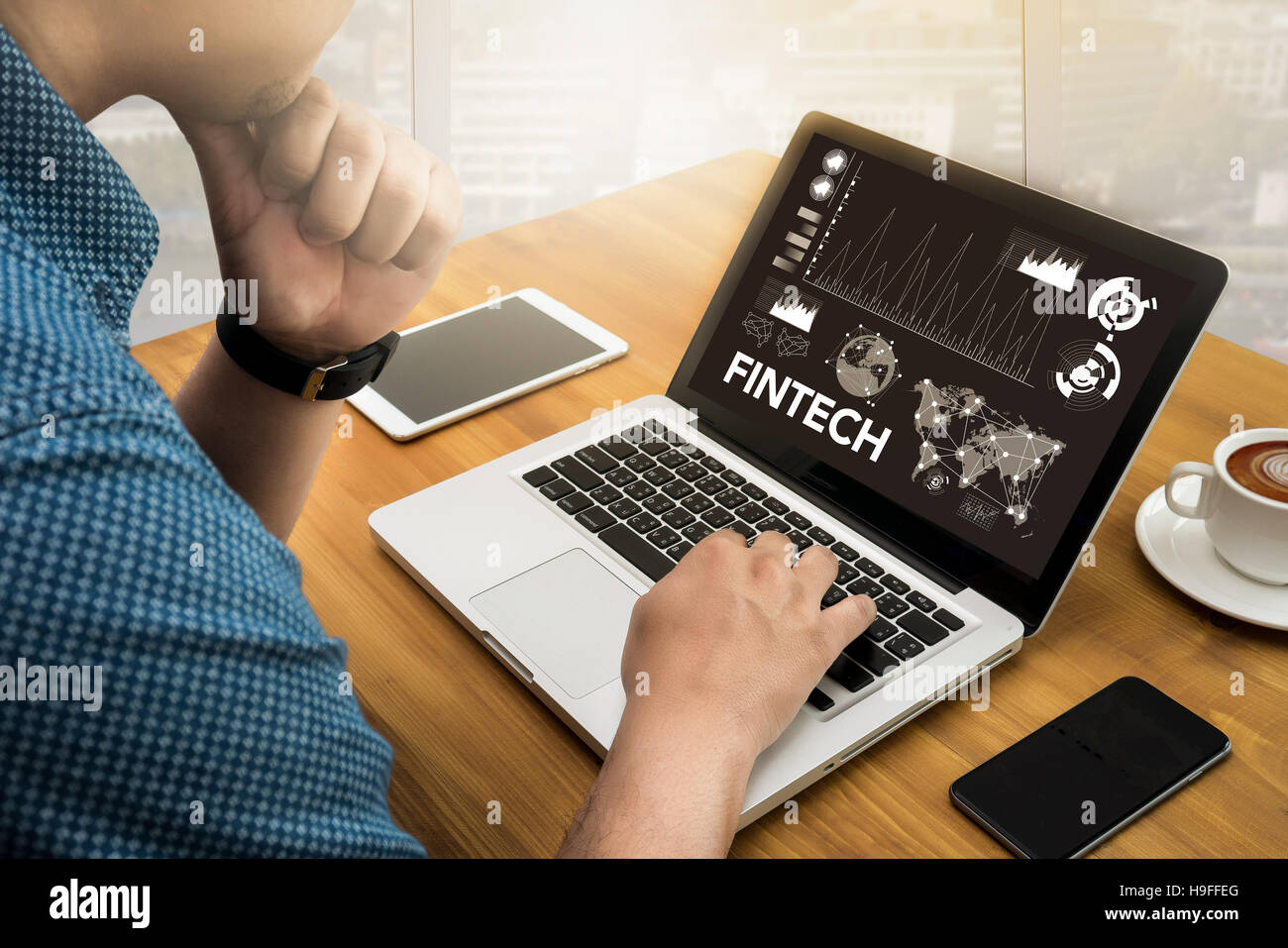 Fintech learning hi-res stock photography and images - Alamy