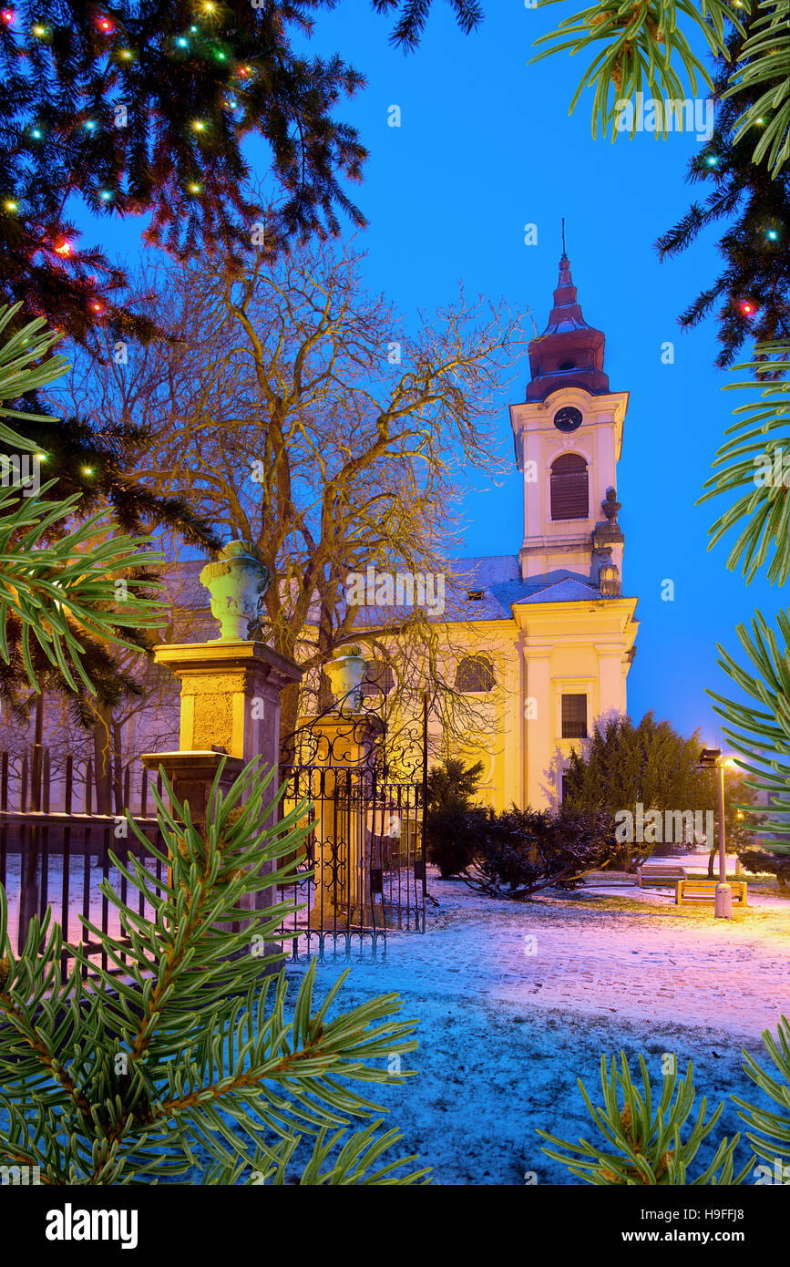 Catholic church christmas tree hi-res stock photography and images - Alamy
