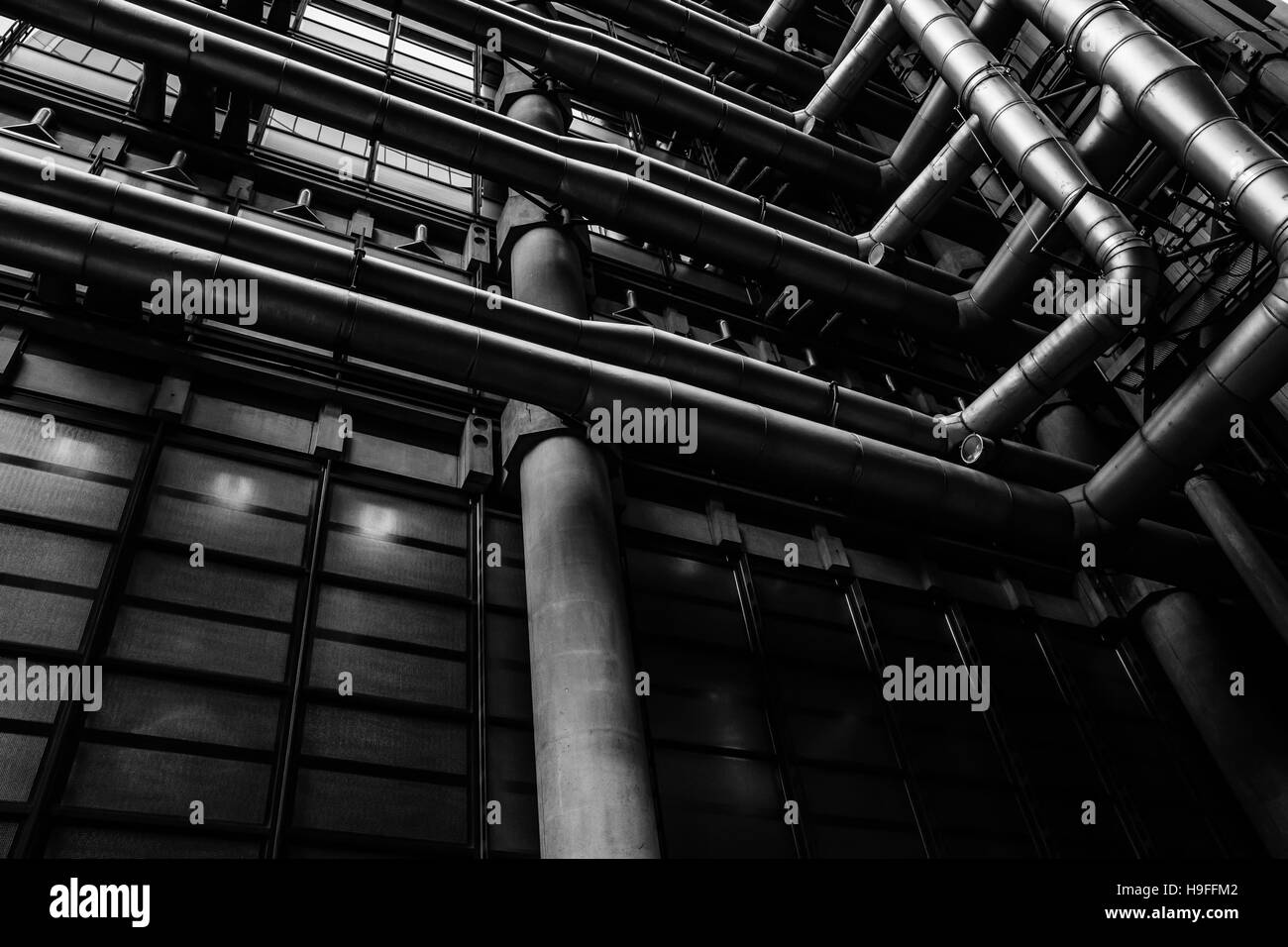 Pipes on building hi-res stock photography and images - Alamy