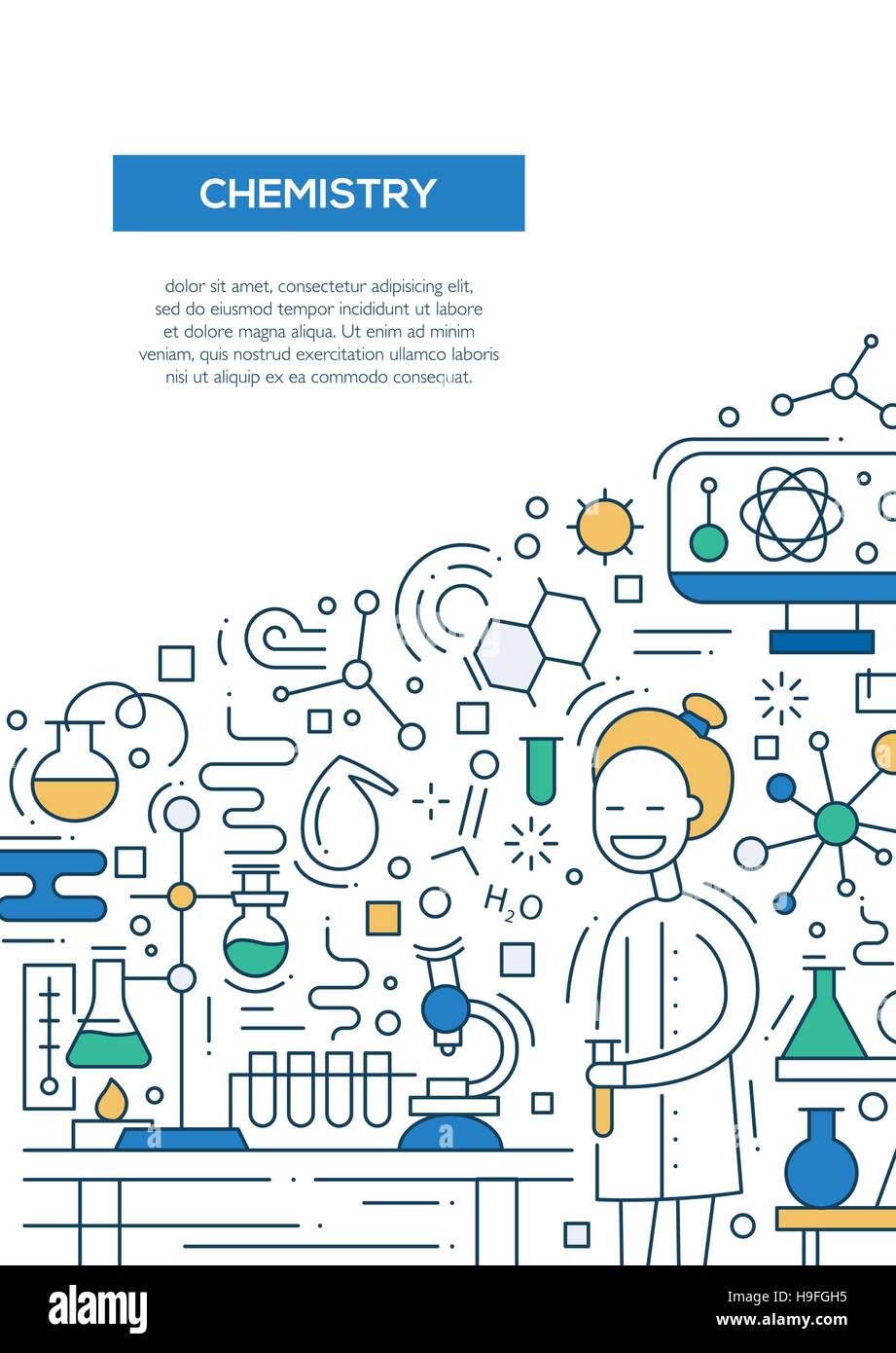 Chemistry Cover Page Designs
