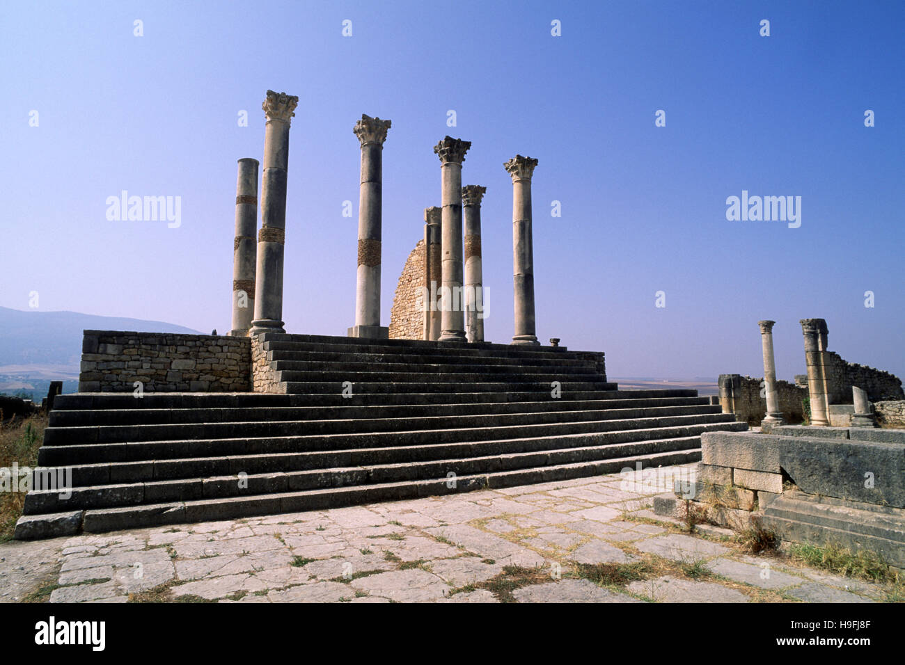 Morocco volubilis capitol hi-res stock photography and images - Alamy