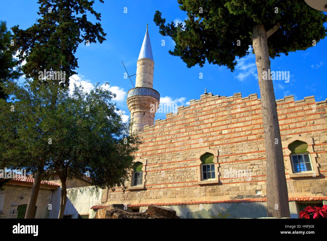 Grand Mosque, Limassol, Cyprus, Eastern Mediterranean Sea Stock Photo ...