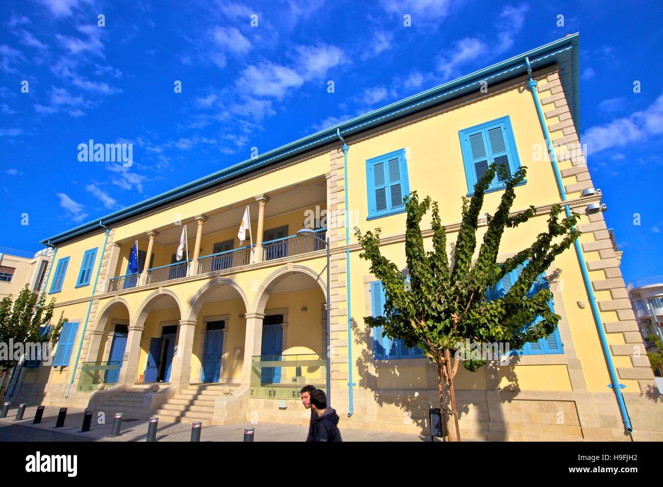 Colonial Post Office Building, Limassol, Cyprus, Eastern Mediterranean ...