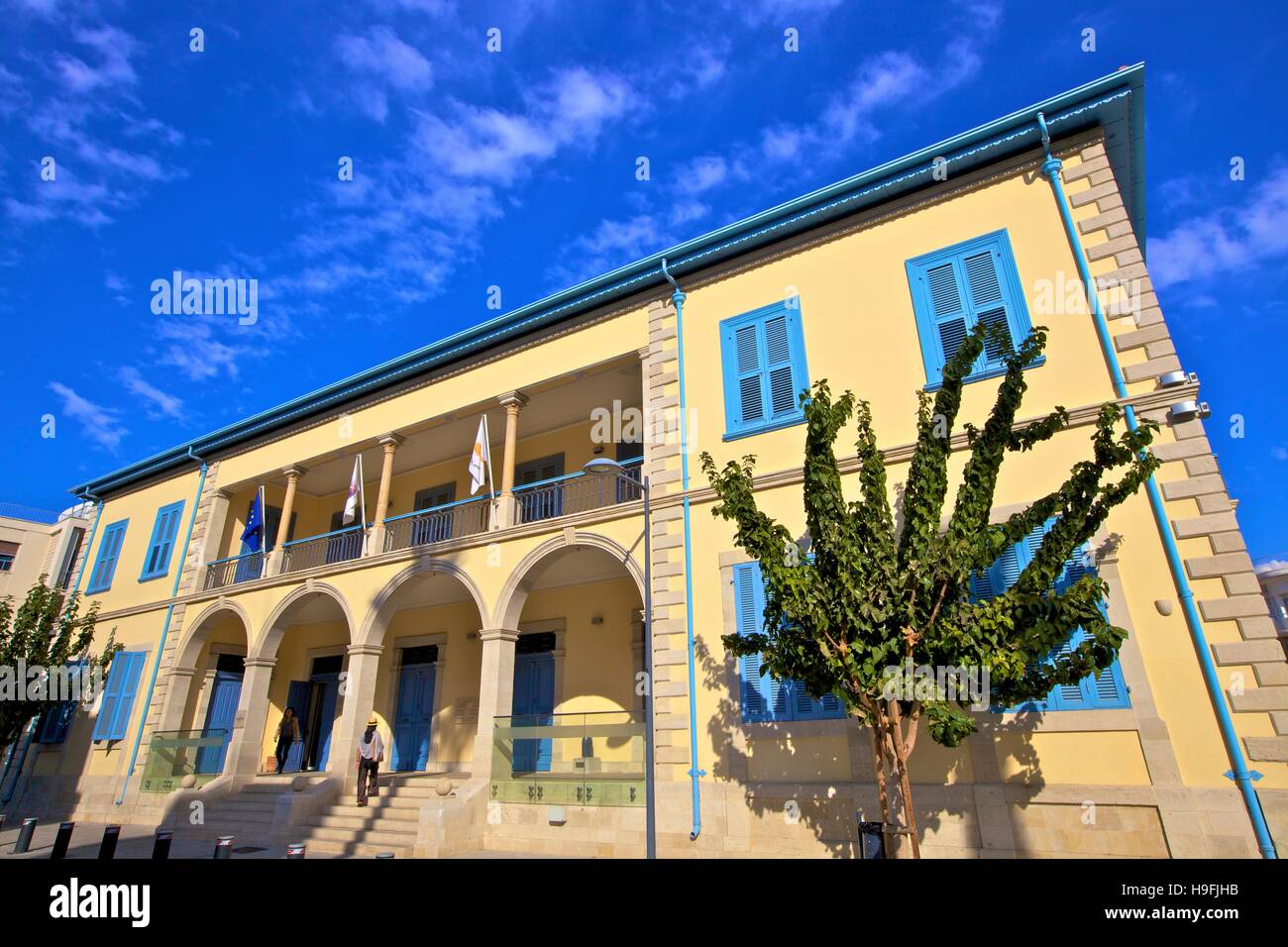 Colonial Post Office Building, Limassol, Cyprus, Eastern Mediterranean ...