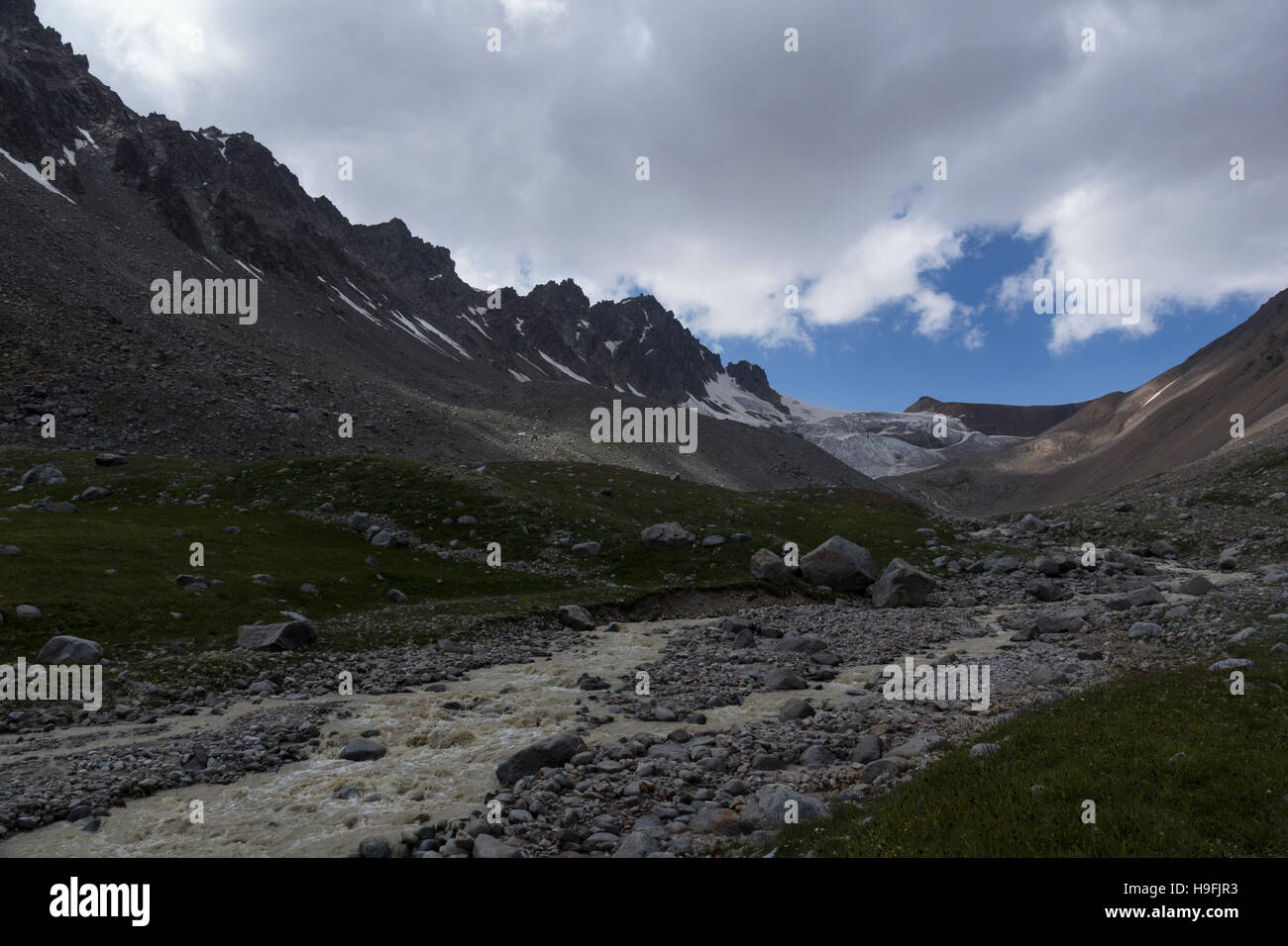 landscape in th caucasus Stock Photo - Alamy
