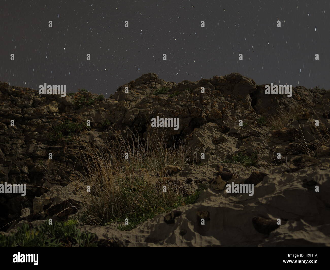 landscape at night Stock Photo - Alamy