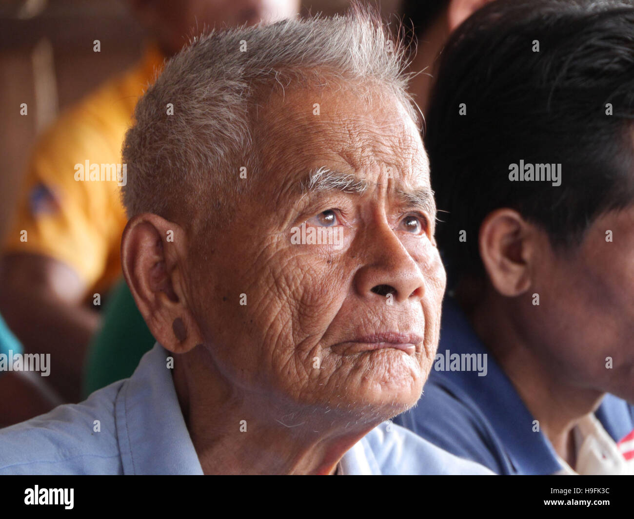 Cambodia, Stung Treng, Katot village, inhabited by Brao tribe. People ...