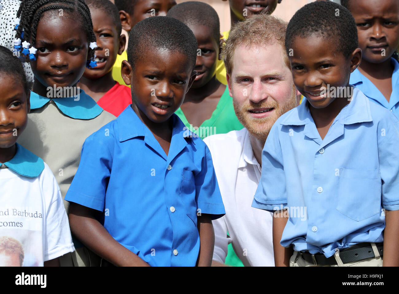 Prince Harry joins pupils at Holy Trinity primary school and nursery on ...