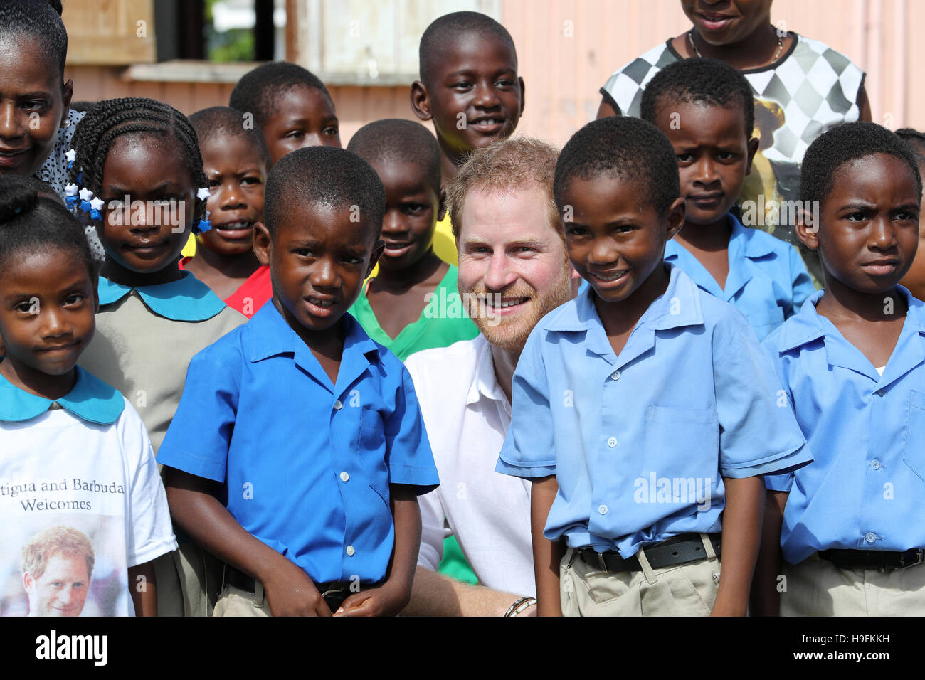 Prince Harry joins pupils at Holy Trinity primary school and nursery on ...