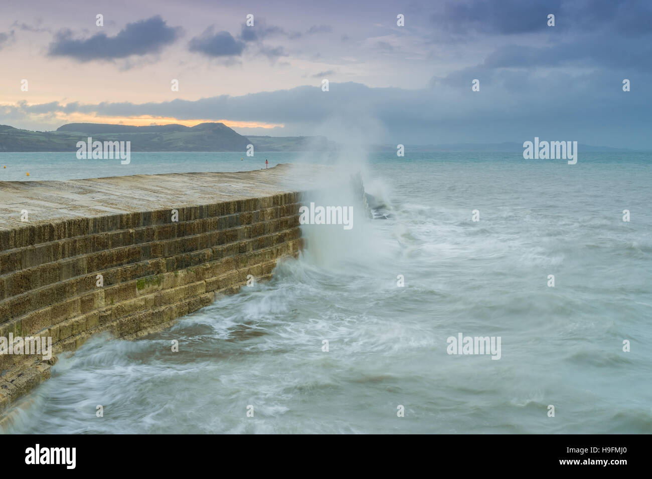 The Cobb waves Stock Photo - Alamy