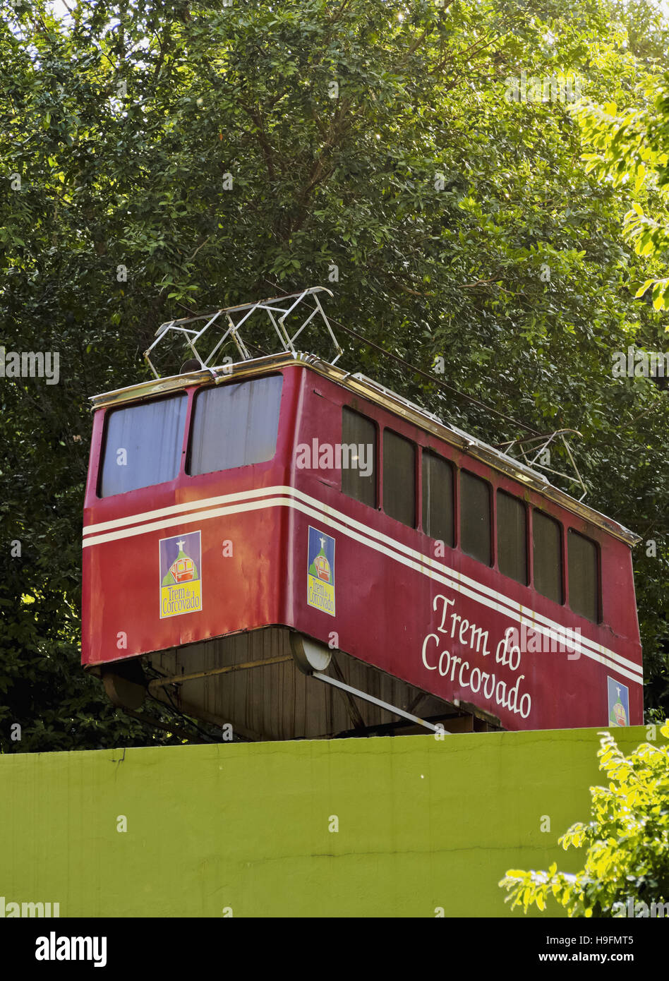 Corcovado train rio hi-res stock photography and images - Alamy
