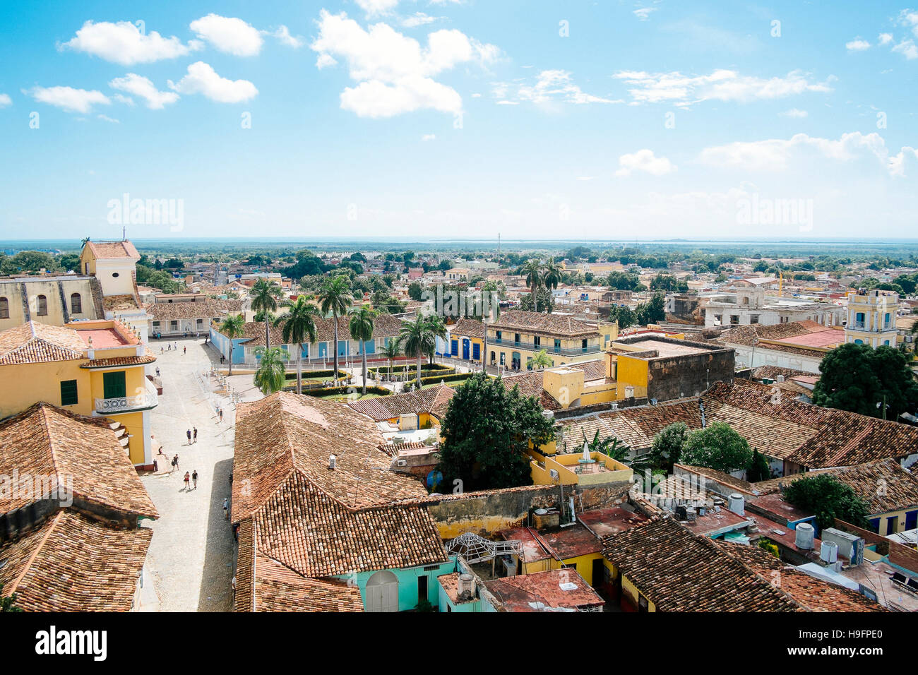 Aerial view of Trinidad, Cuba Stock Photo - Alamy