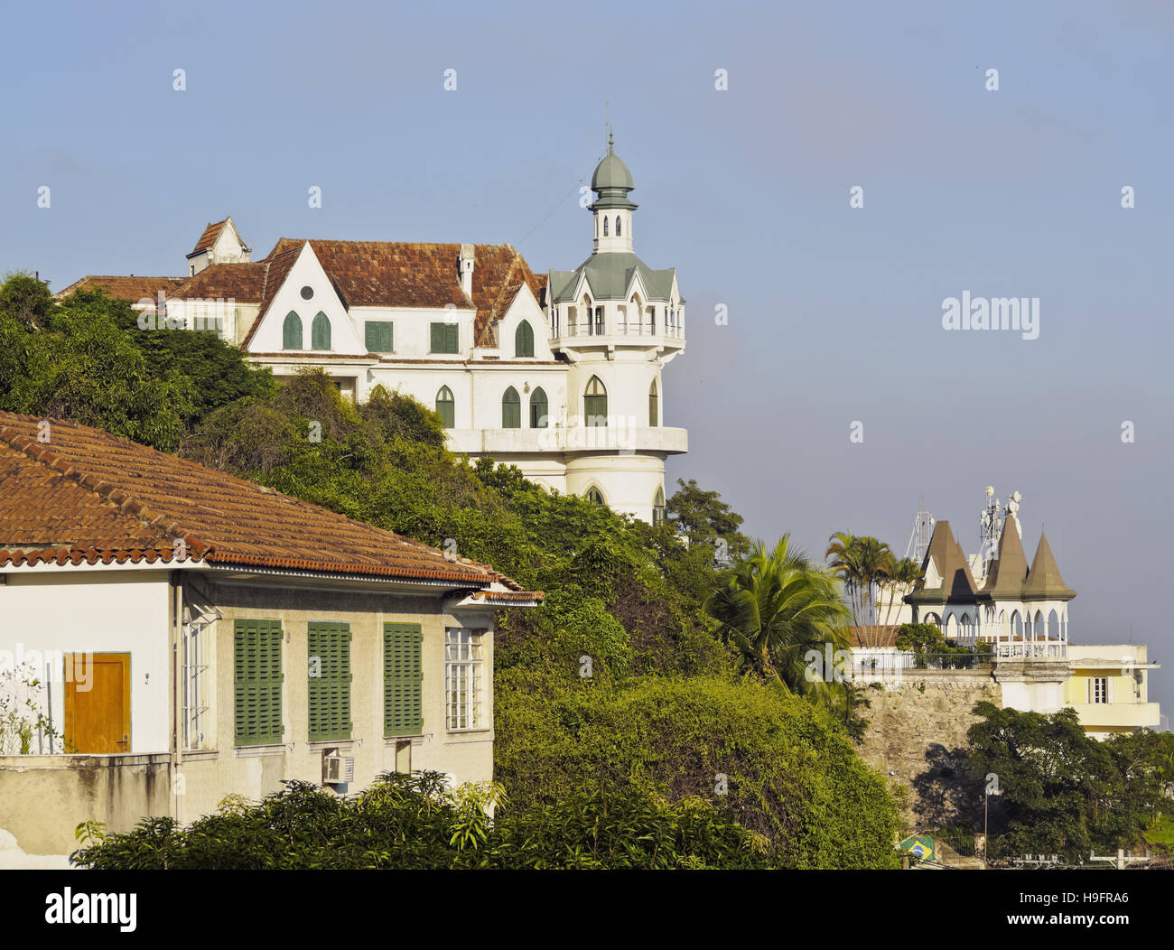 Brazil, City of Rio de Janeiro, View of the Santa Teresa Neighbourhood ...