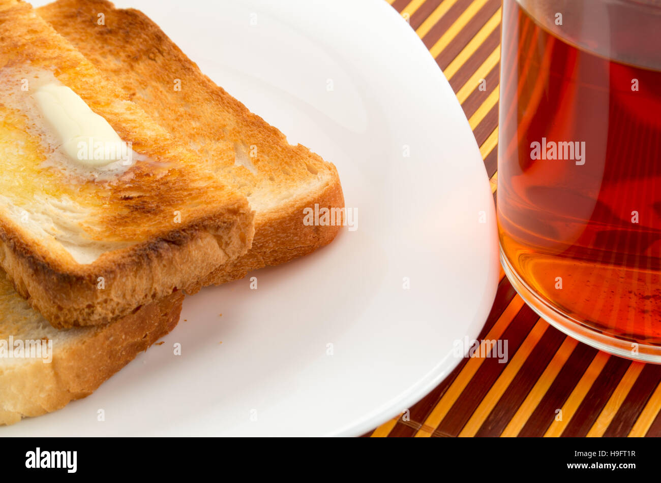 Toast butter close up hi-res stock photography and images - Alamy