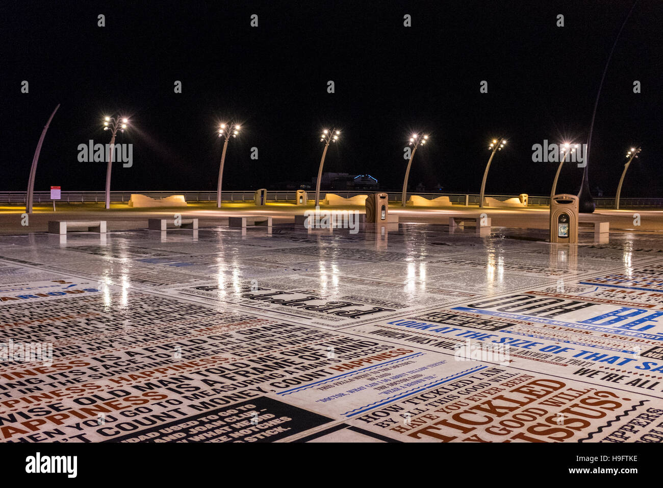 Comedy carpet blackpool hi-res stock photography and images - Alamy