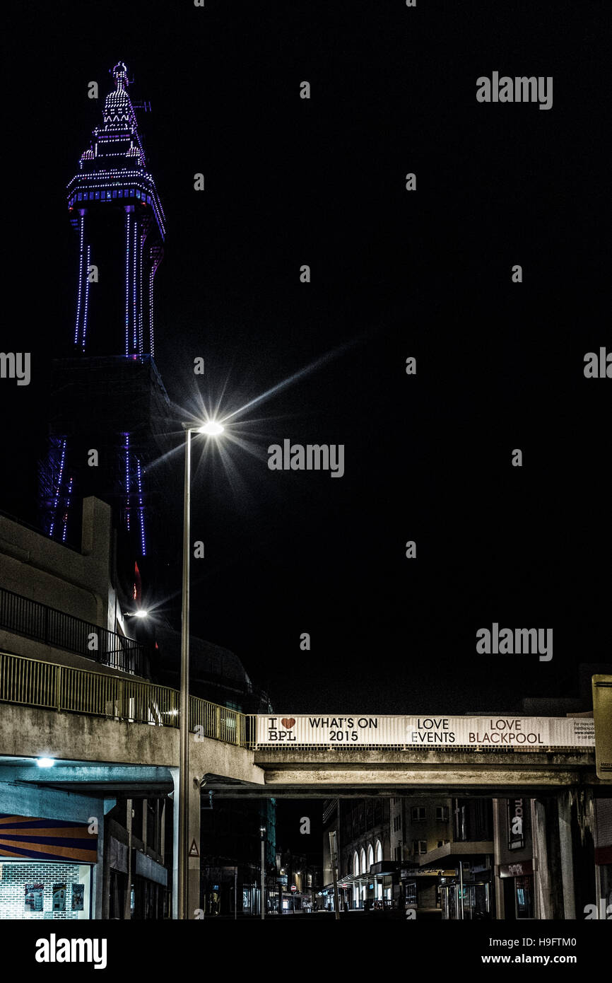 "streets of blackpool Stock Photo - Alamy