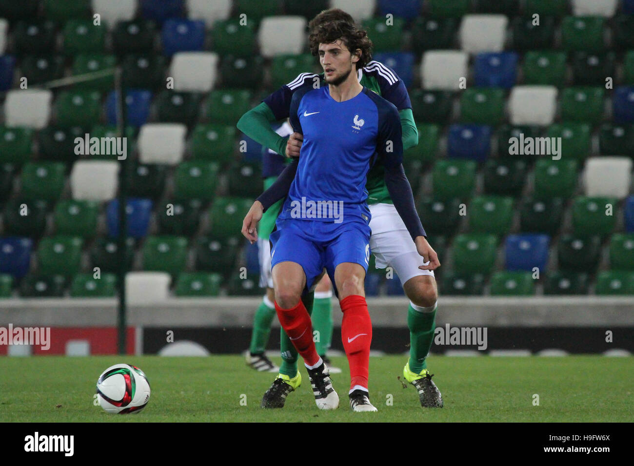 Adrien rabiot playing for france u21 hi-res stock photography and ...