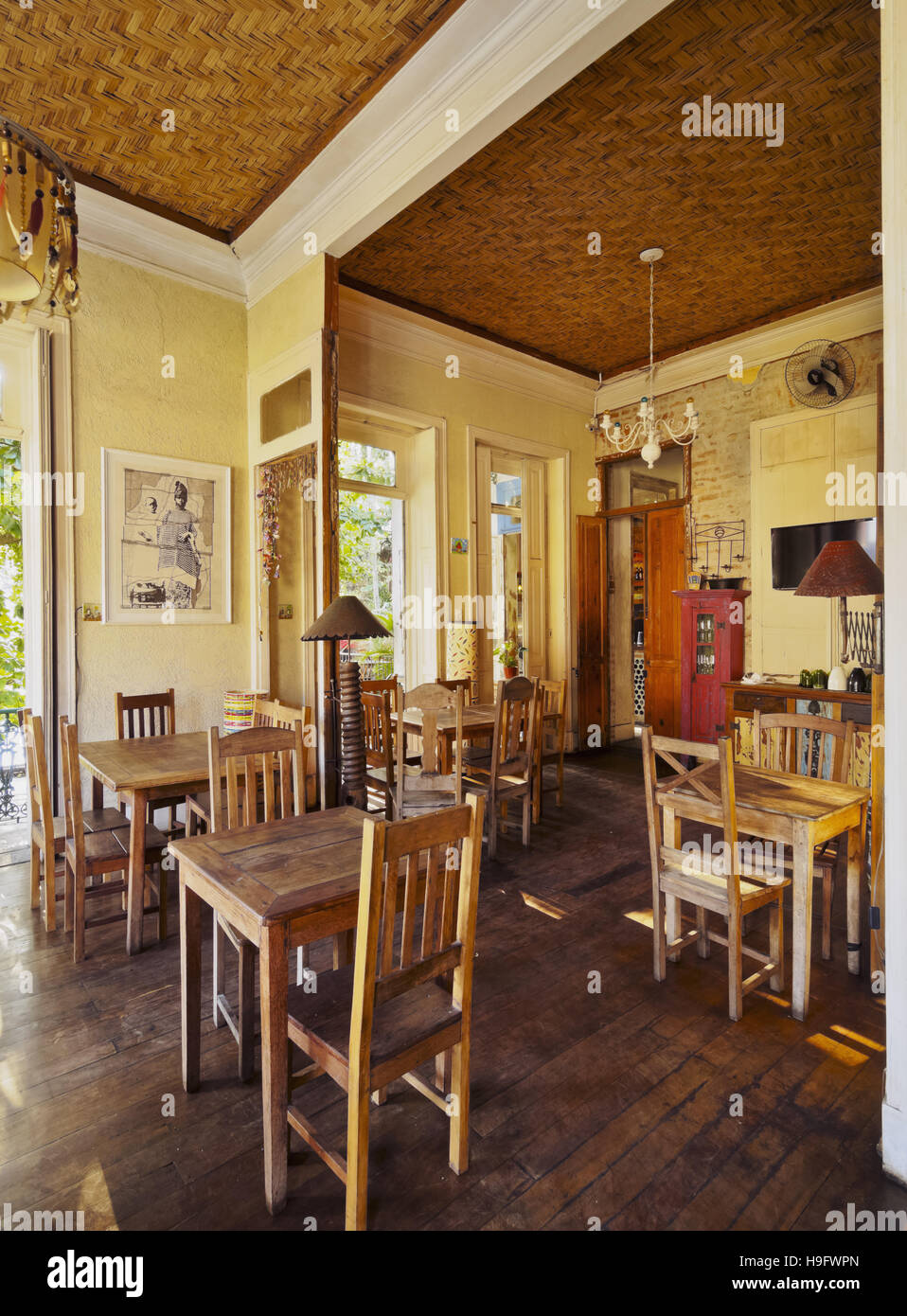 Brazil, City of Rio de Janeiro, Santa Teresa, Cafecito Cafe and ...