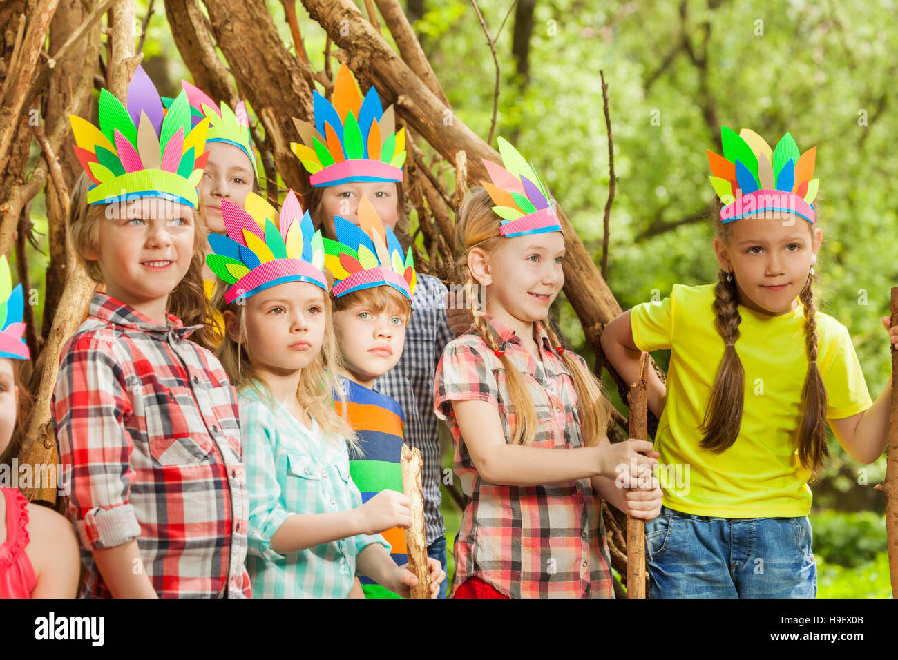 Kids playing pretend together hi-res stock photography and images - Alamy