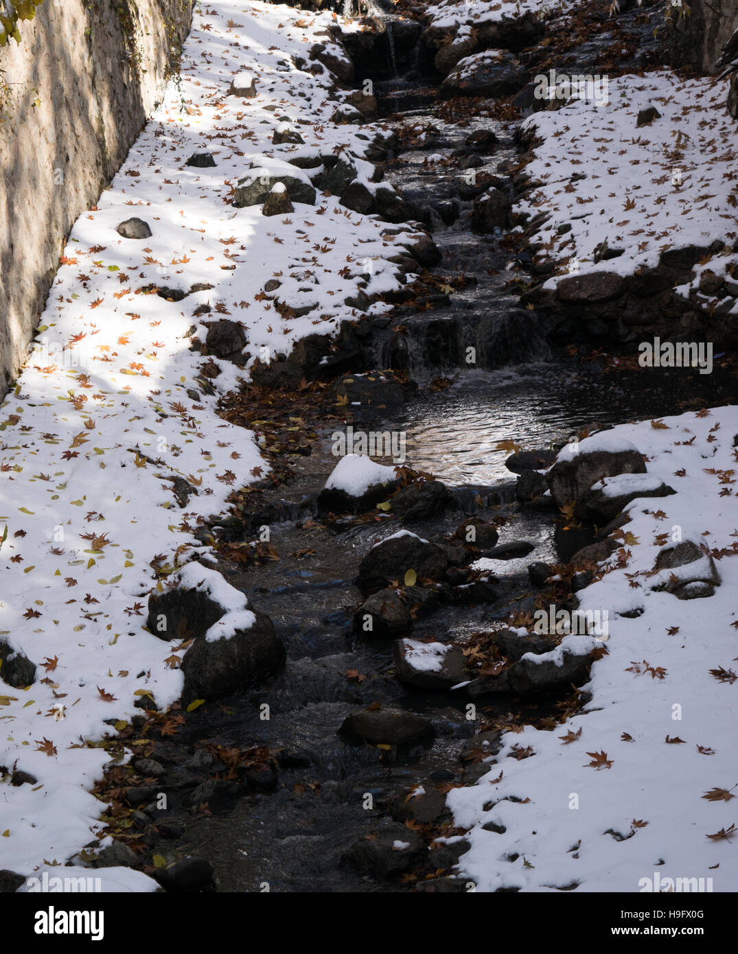 water and snow Stock Photo - Alamy