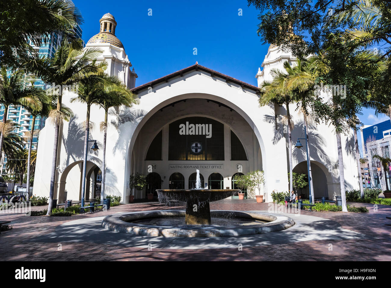Coaster train santa fe train hi-res stock photography and images - Alamy