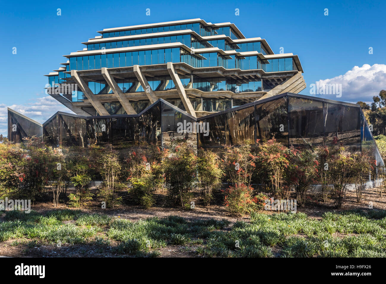 University of California San Diego Geisel library Stock Photo - Alamy