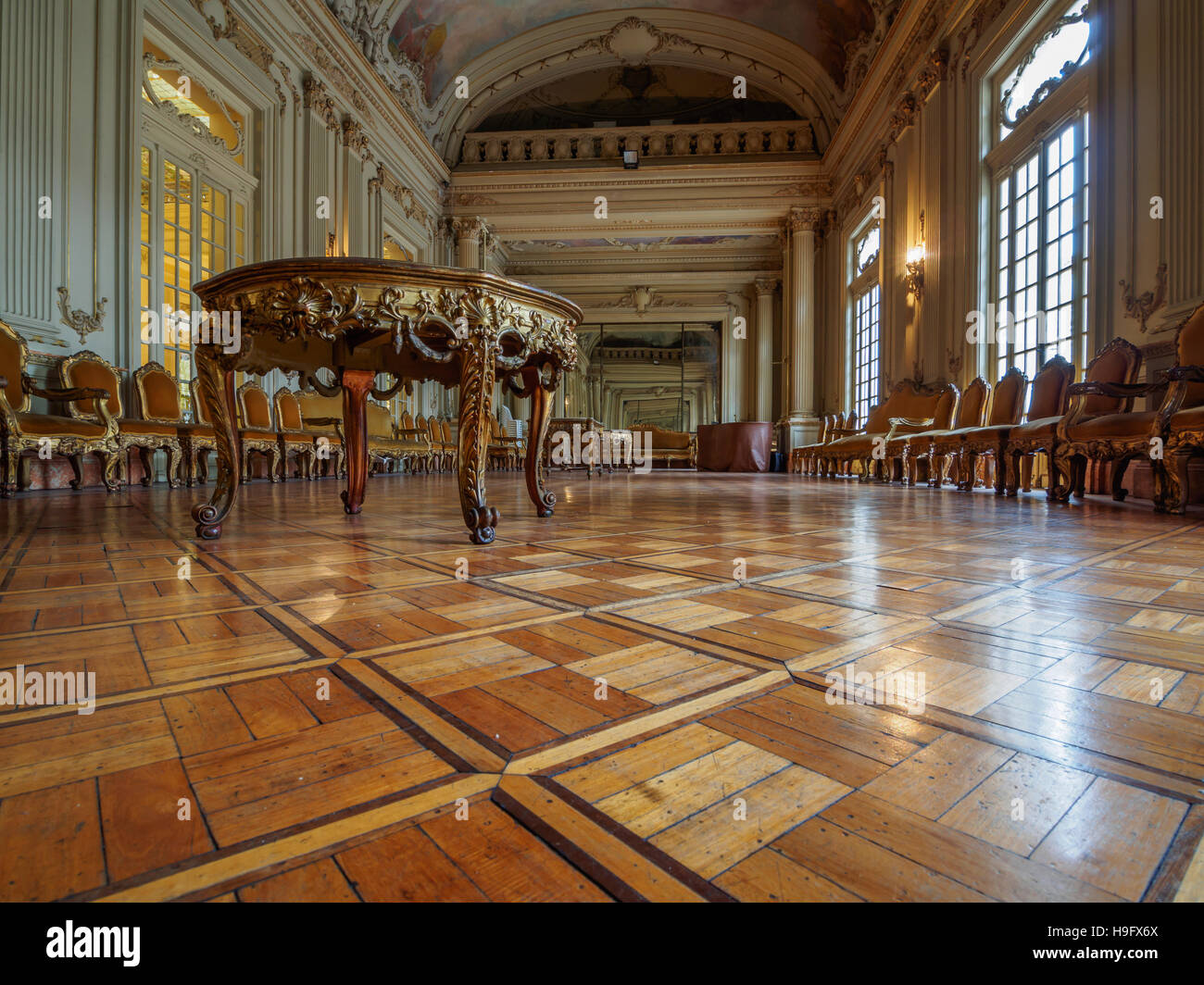 Brazil, City of Rio de Janeiro, City Center, Interior view of the City ...