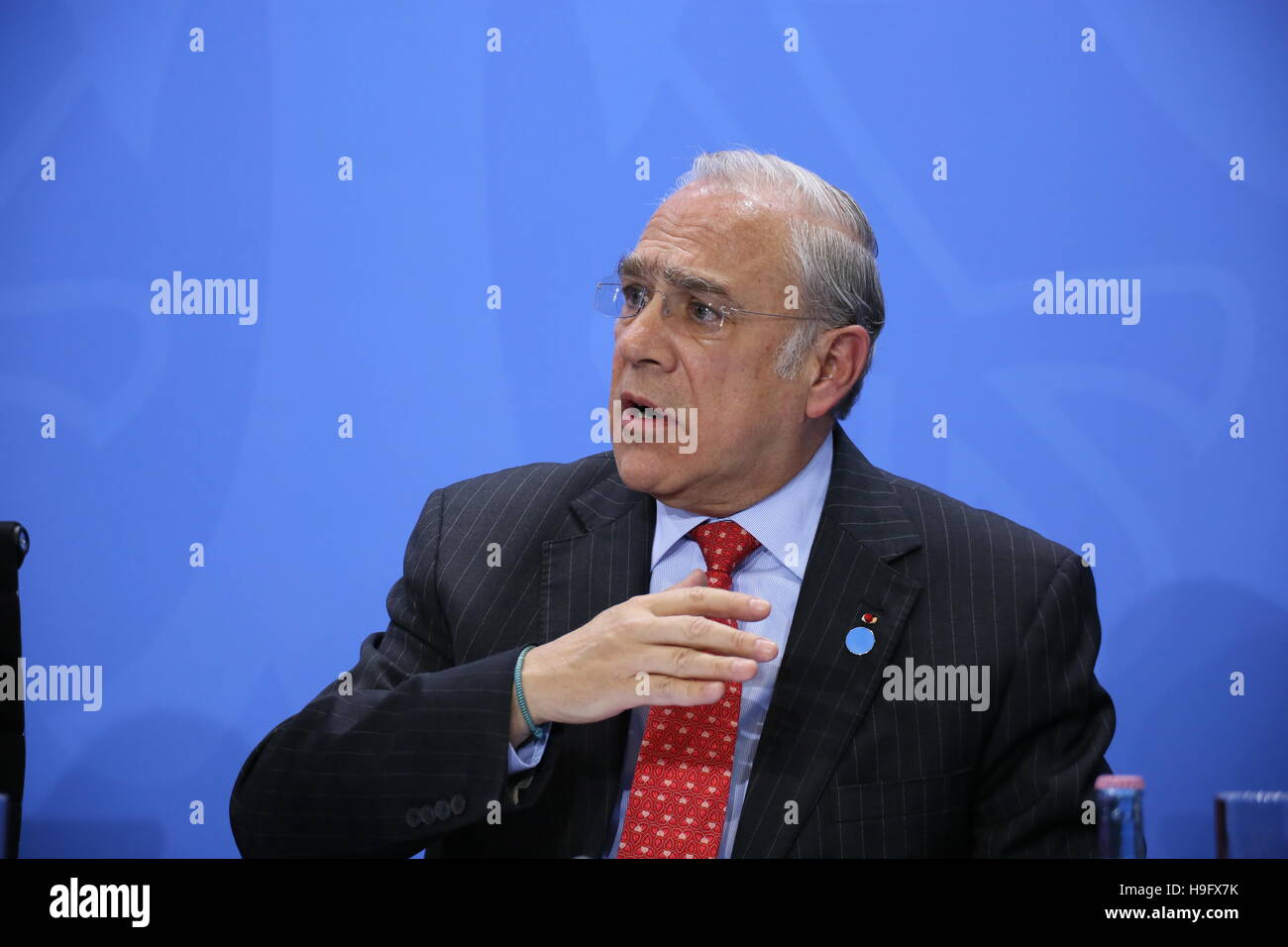 OECD Secretary General Jose Angel Gurria during official visit to ...