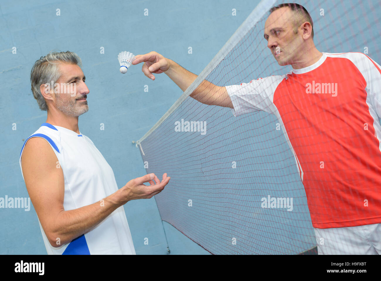 Badminton players hi-res stock photography and images - Alamy