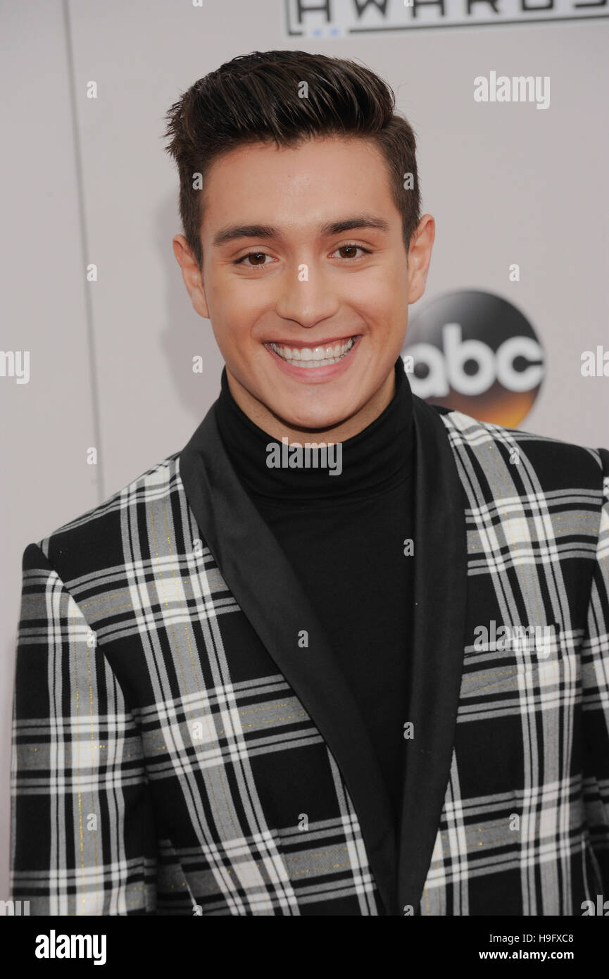 Gabriel Conte arrives at the 2016 American Music Awards at Microsoft ...