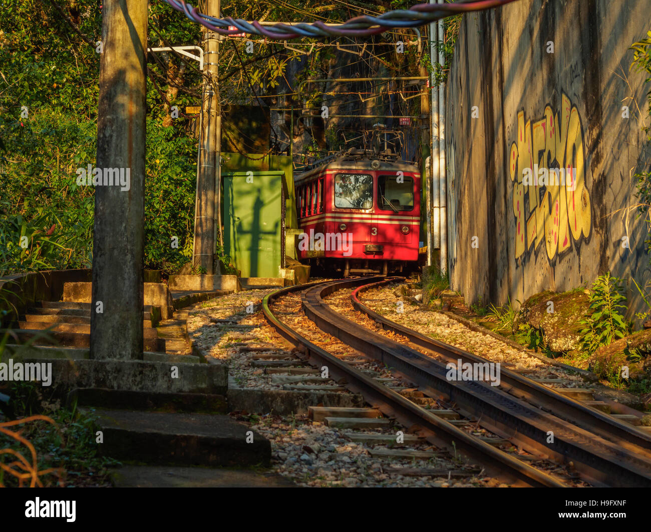 Corcovado railway hi-res stock photography and images - Alamy