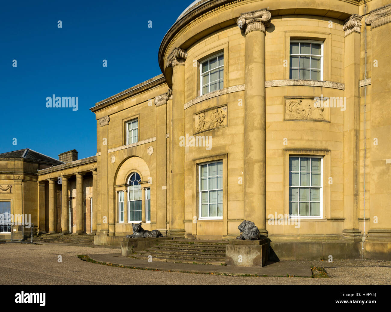 Heaton Hall, Heaton Park, Manchester, England, UK. Designed by James ...
