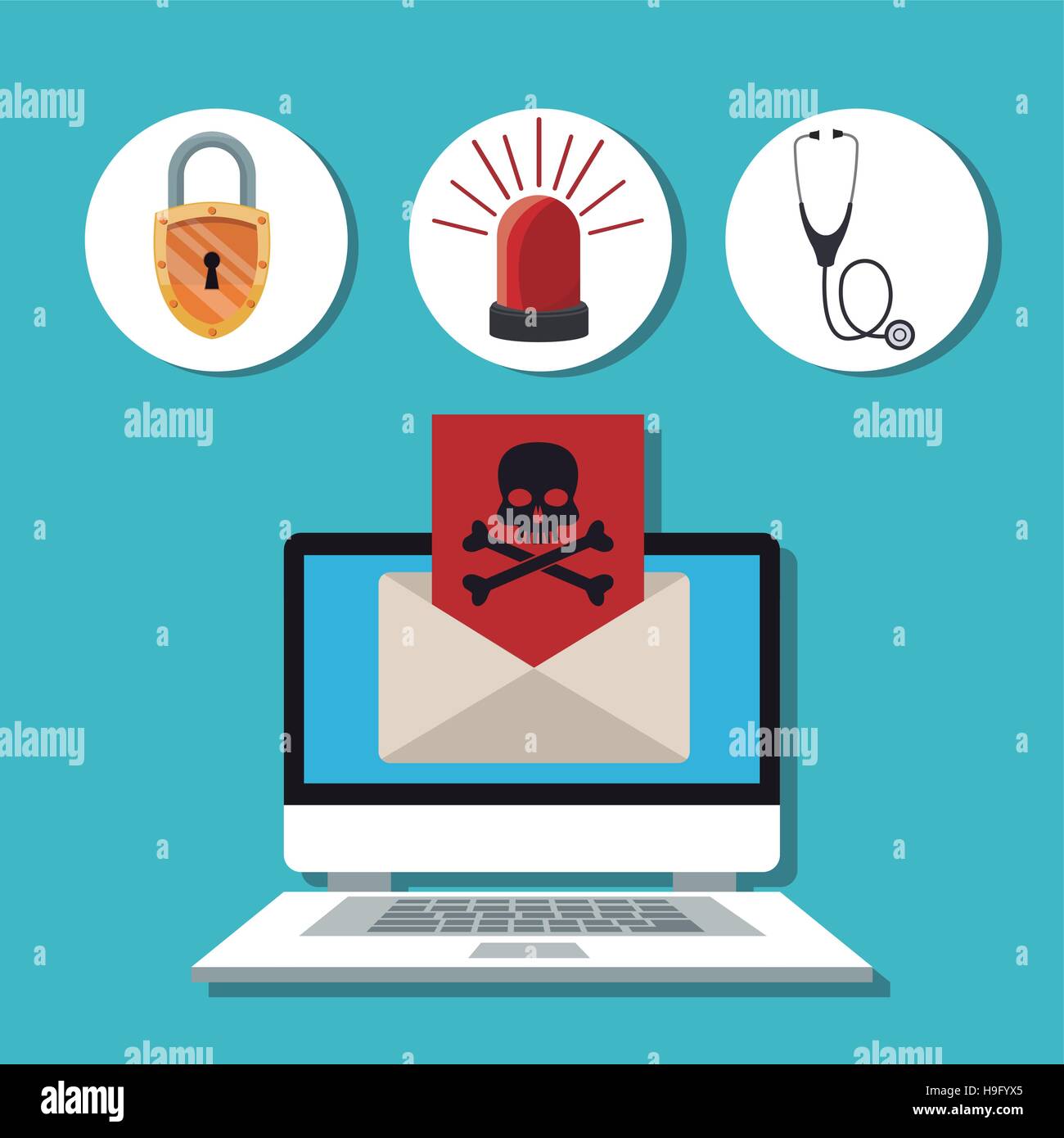 Colorful cyber security system design Stock Vector Image & Art - Alamy