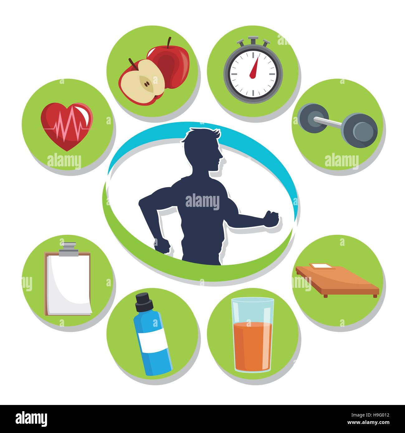 Healthy Lifestyle Clipart